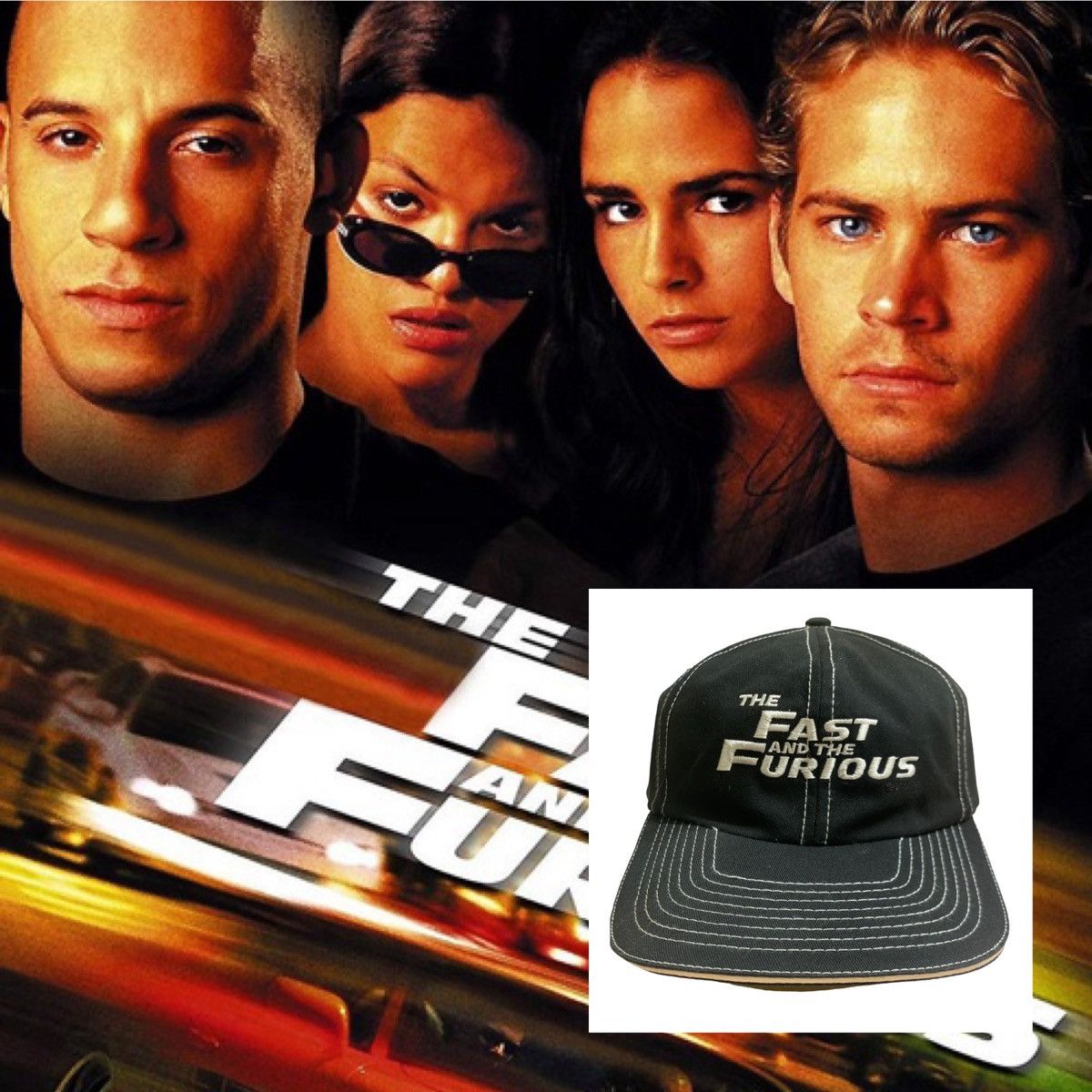 Vintage The Fast And The Furious Movie Promo Strapback Y2K Vintage ...