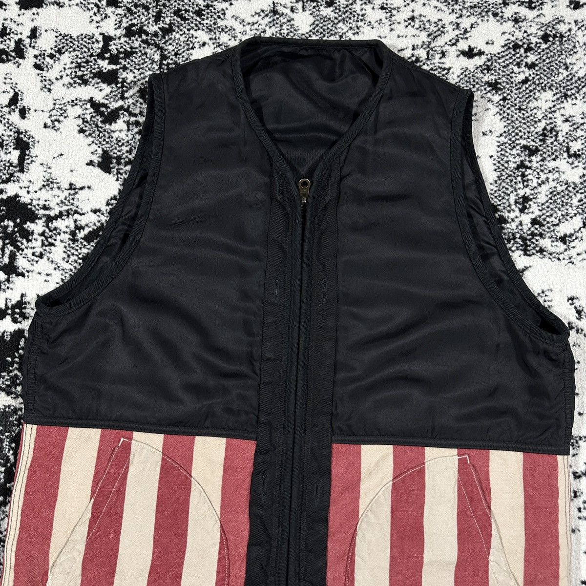 Visvim VISVIM IRIS LINER VEST 20SS MUD DYED | Grailed