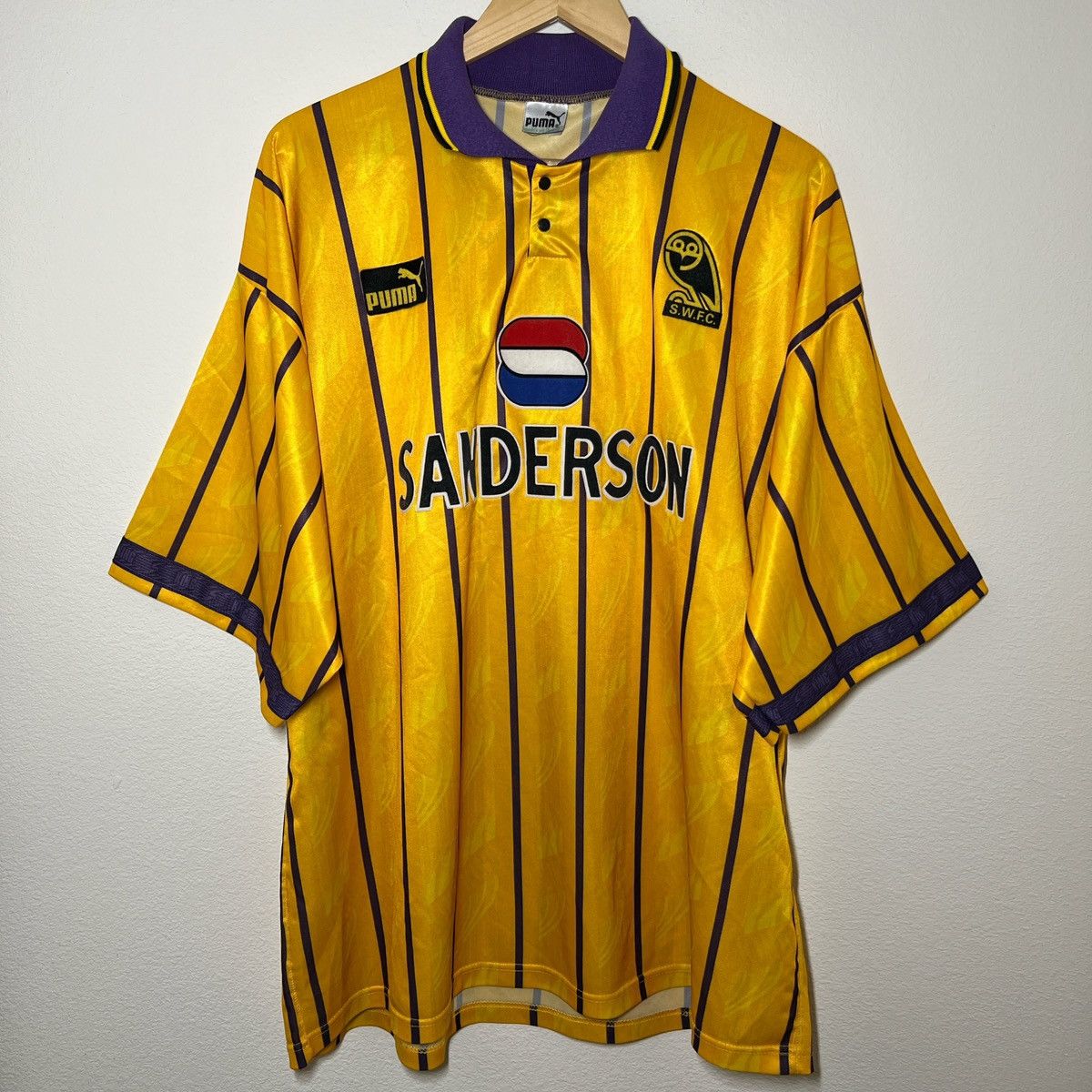 Puma × Vintage Sheffield Wednesday 1994-1995 Away Jersey | Grailed