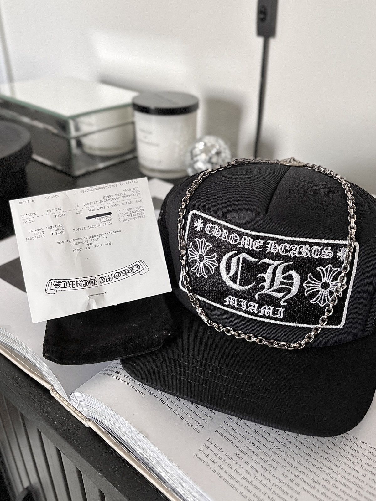 Chrome Hearts RECEIPT - PAPER CHAIN NECKLACE | Grailed