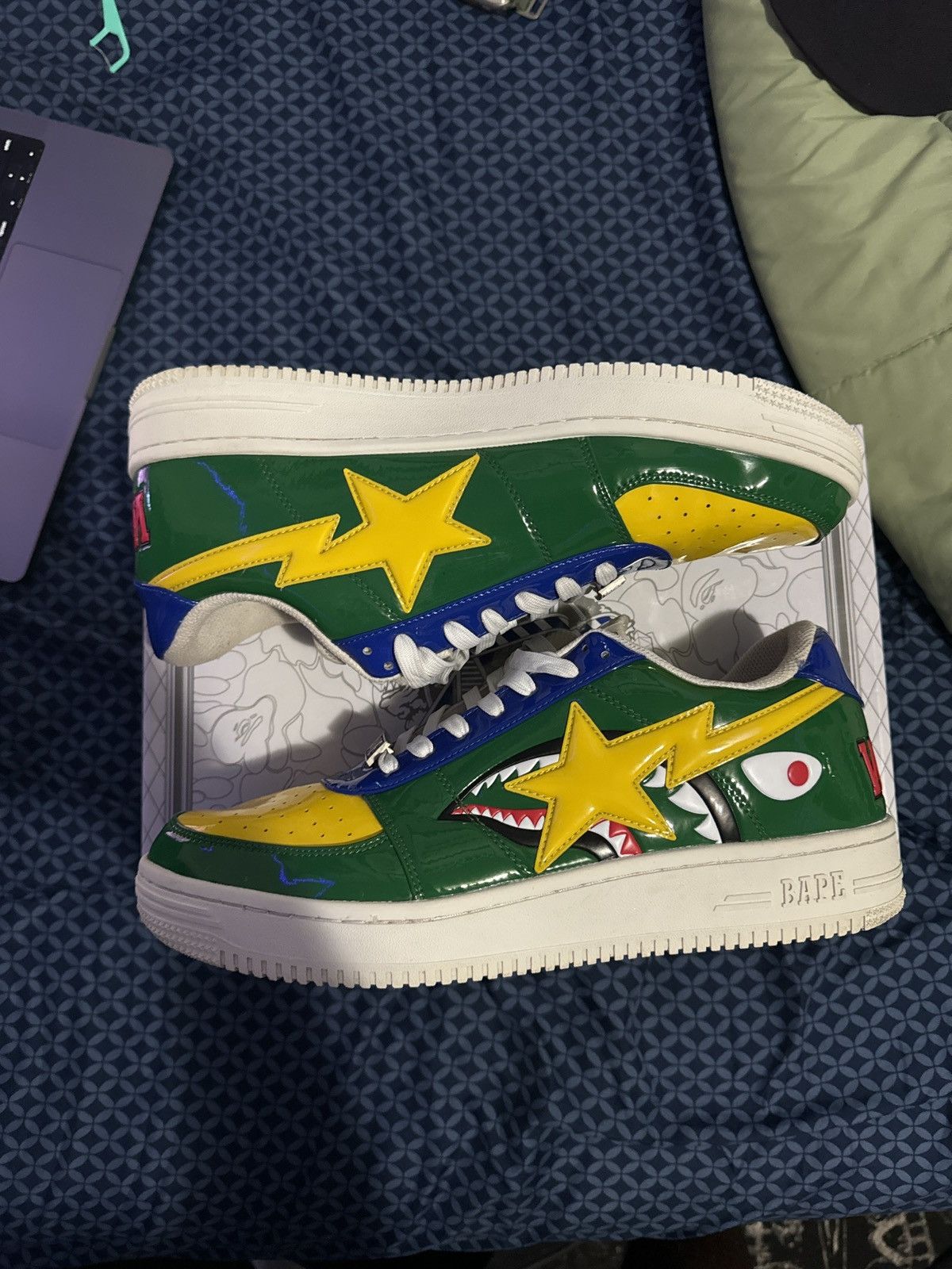 Bape SHARK BAPESTA LOW M2 | Grailed