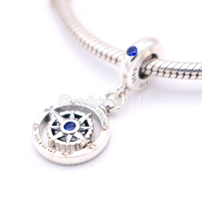 pandora Authentic PANDORA Spinning Compass Dangle | Grailed