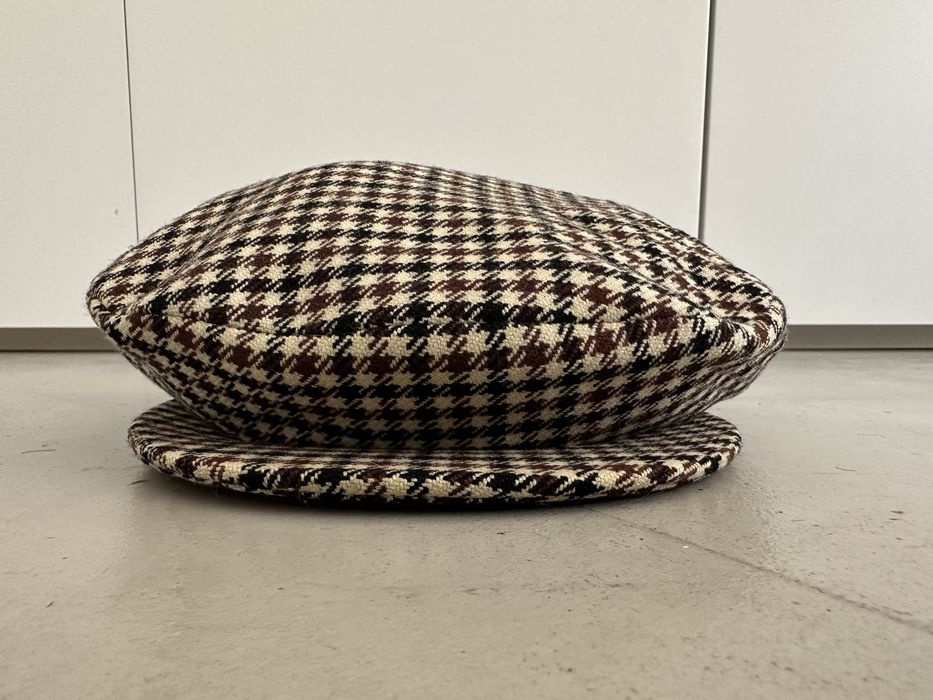 E. Marinella Ayres & Smith x Eugenio Marinella basque pied de poule hat ...