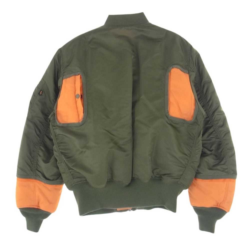 Junya Watanabe Eye Alpha MA-1 Reconstructed Flight Military Jacket ...