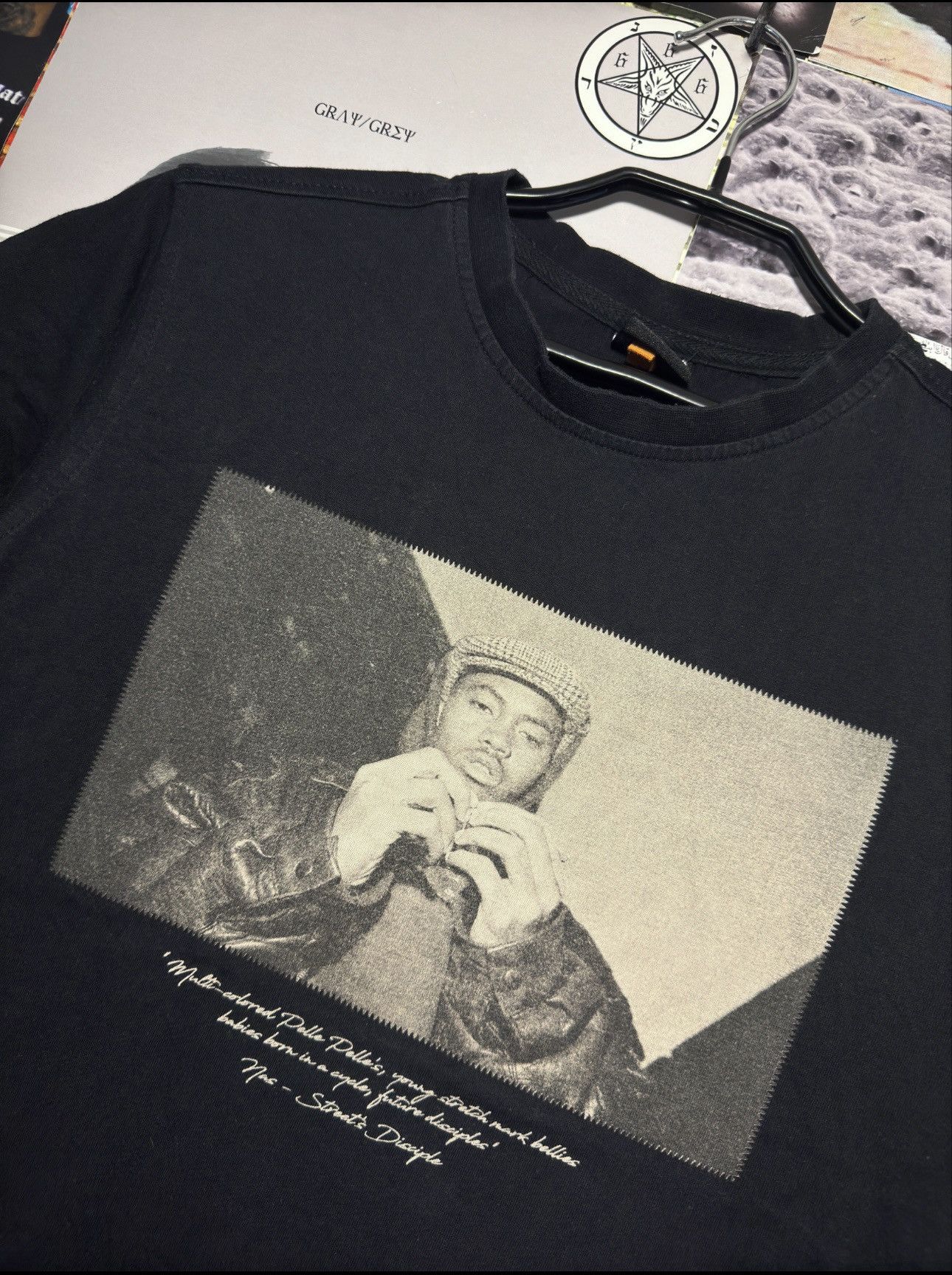 Pelle Pelle Vintage Pele Pele x Nas Rap Tee | Grailed