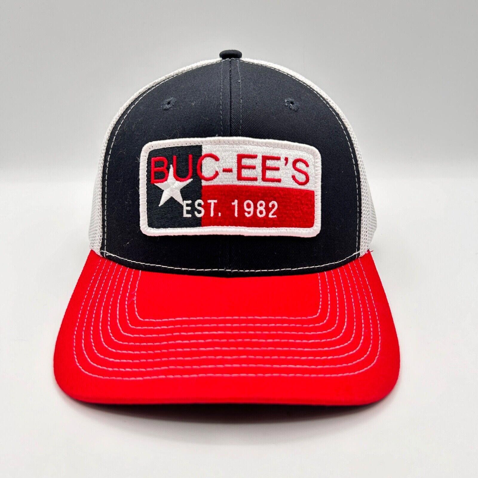 Designer Buc-ee's EST. 1982 Red, White & Blue Mesh Trucker Cap | Grailed