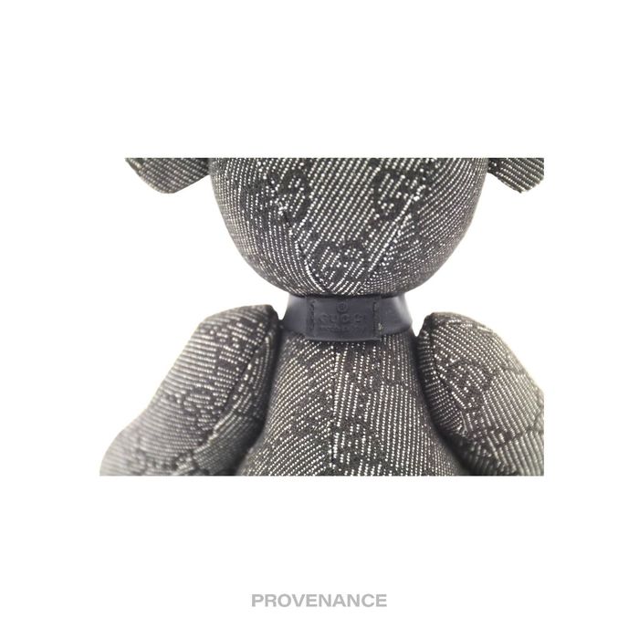 Gucci 🔴 Gucci Teddy Bear - Charcoal GG Canvas | Grailed