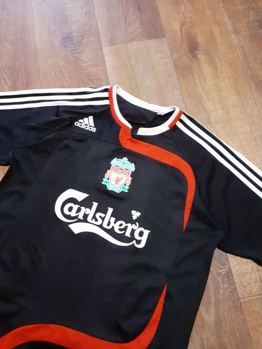 Adidas Vintage 2007/08 Adidas Liverpool FC Soccer Jersey Carlsberg ...