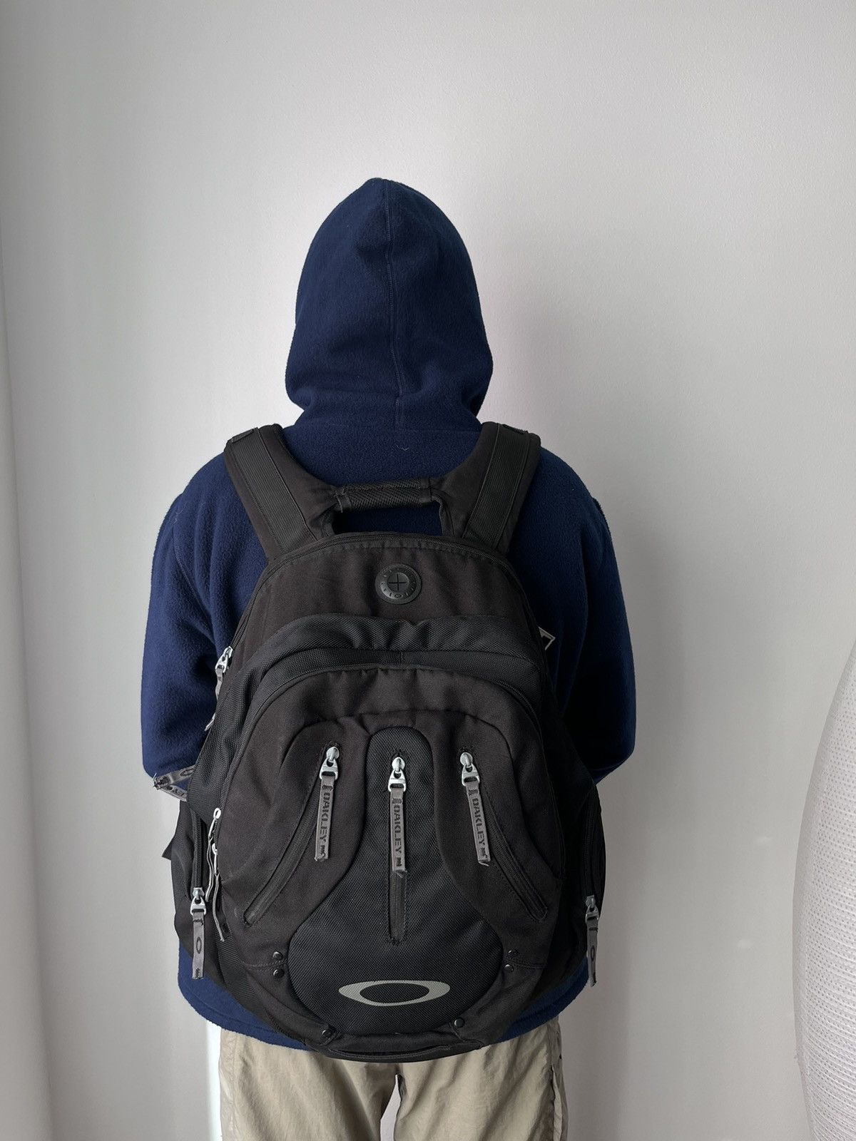 Pre-owned Oakley X Vintage Oakley Backpack Very In Black | ModeSens