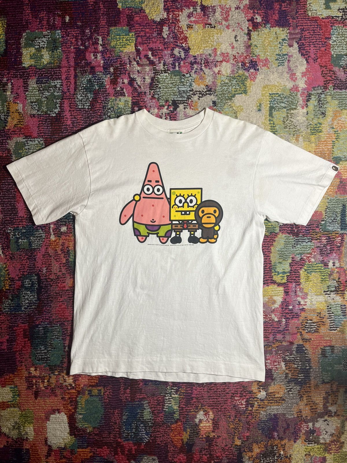Bape × Nickelodeon SpongeBob x Bape Baby Milo Medium | Grailed