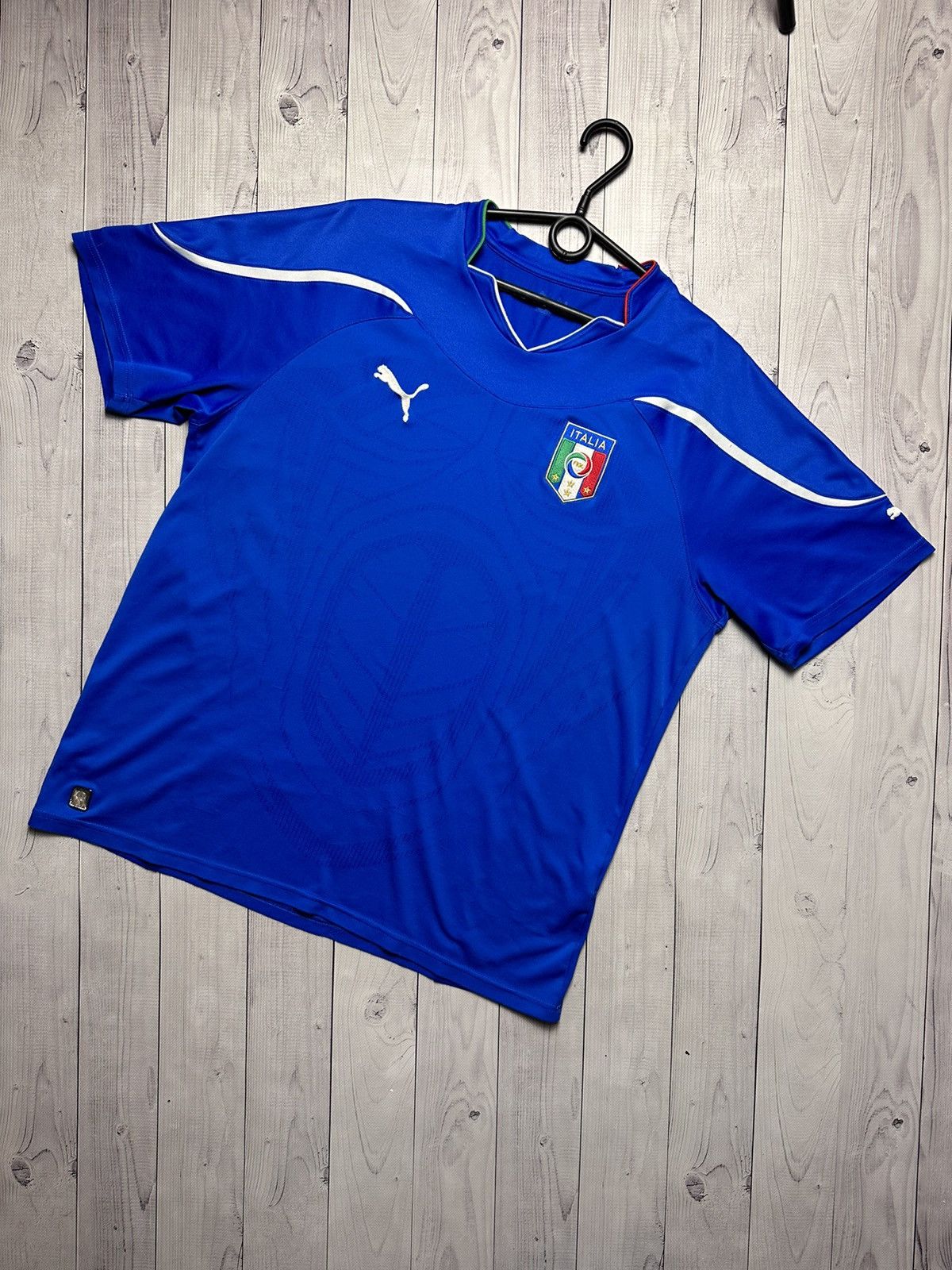 Vintage Vintage puma Italy soccer jersey Italia size L | Grailed