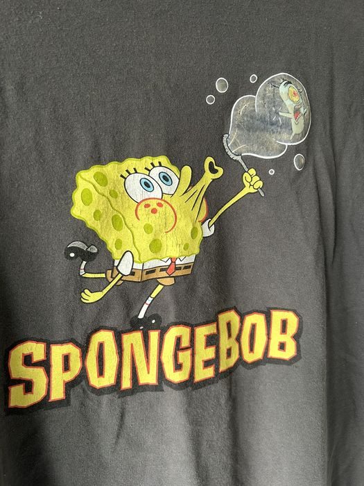 Vintage Vintage 2002 SpongeBob Plankton T-Shirt | Grailed