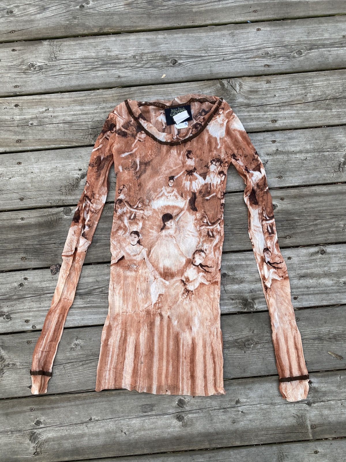 Jean Paul Gaultier × Vintage SS04 Jean Paul Gaultier Edgar Degas ...