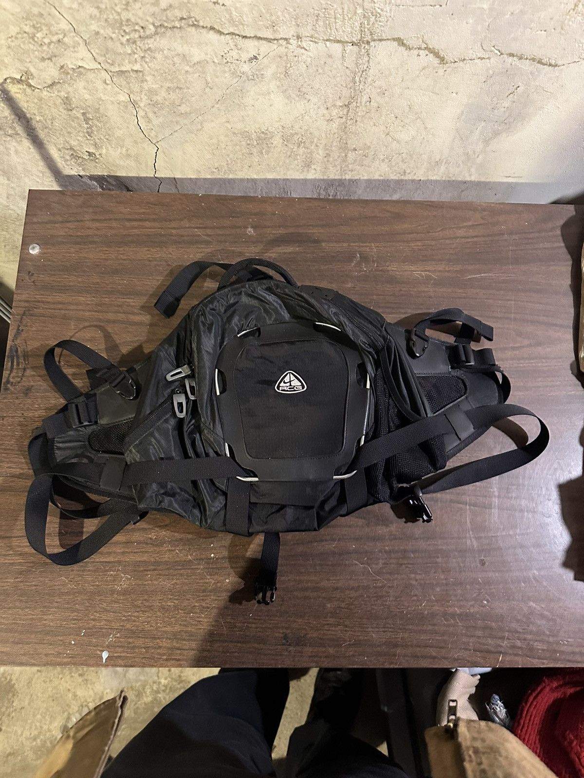 Nike ACG × Vintage Nike ACG Bioknx Lower Back Backpack | Grailed