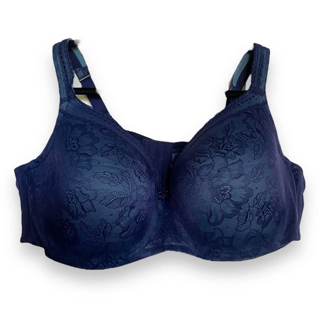 Other Cacique Lane Bryant Womens Bra 50D Navy Blue Modern Lace | Grailed