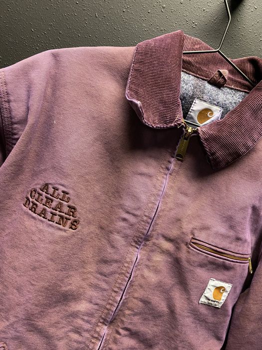 Carhartt Purple Carhartt Detroit Jacket Vintage | Grailed