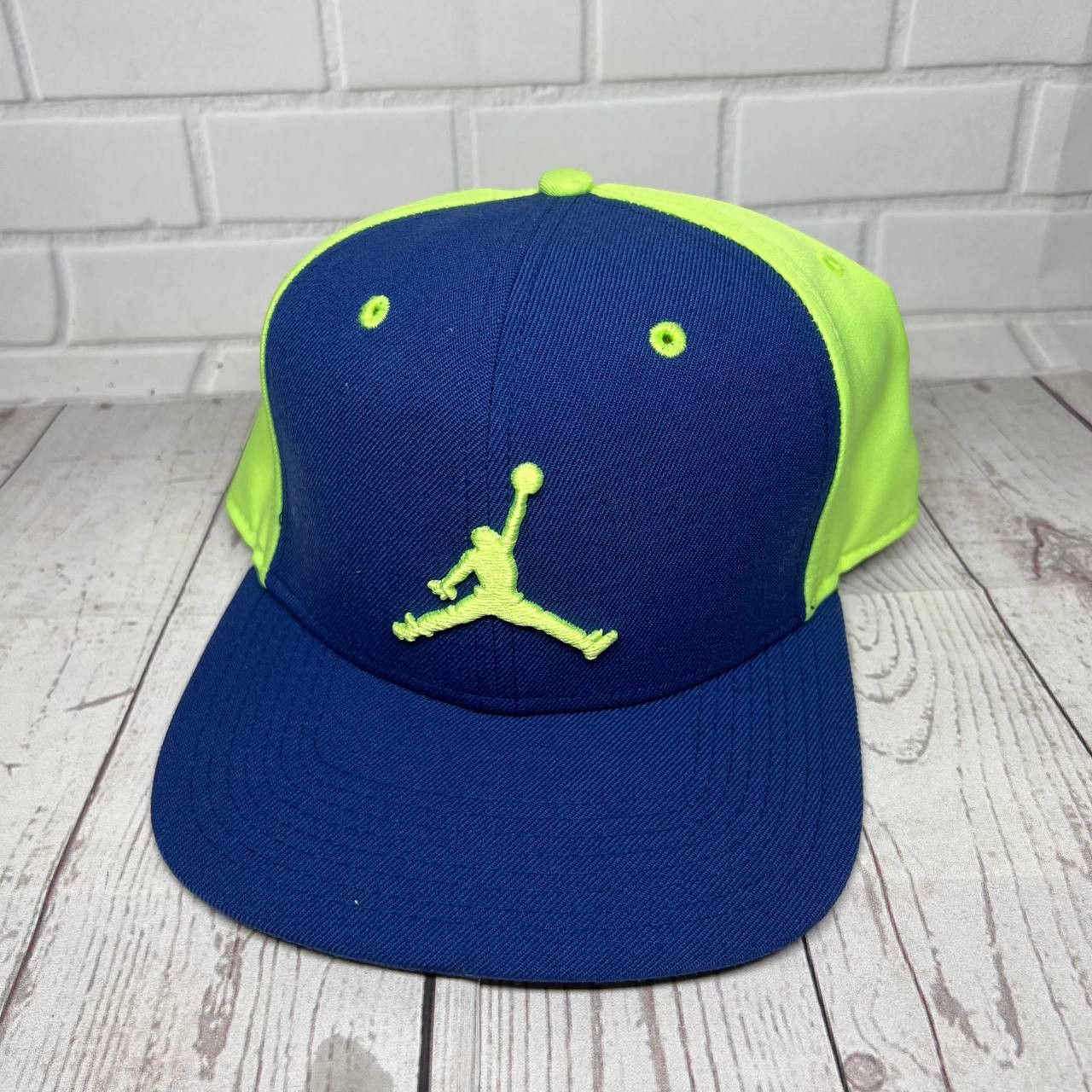 Jordan Brand Air Jordan Jumpman Hat Snapback Cap Blue Green Men | Grailed