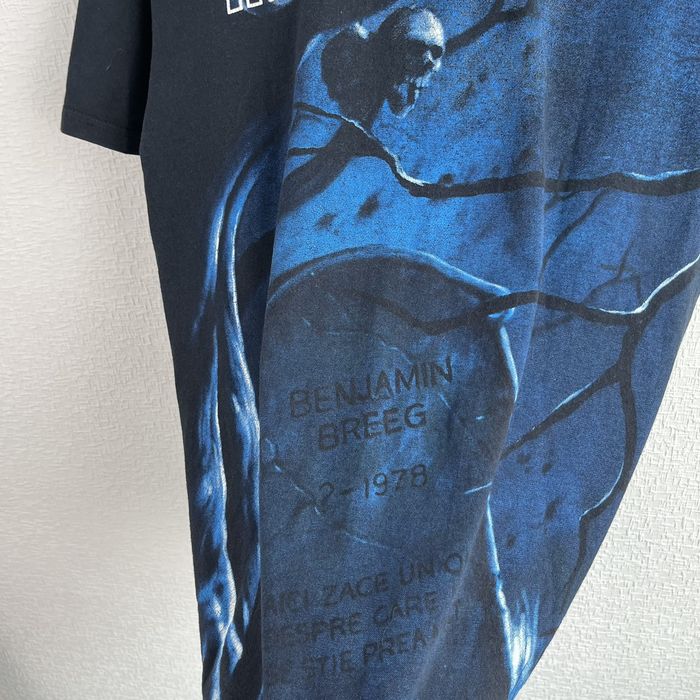 Vintage 2007 IRON MAIDEN BENJAMIN BREEG ALL OVER PRINT T-SHIRT TEE ...