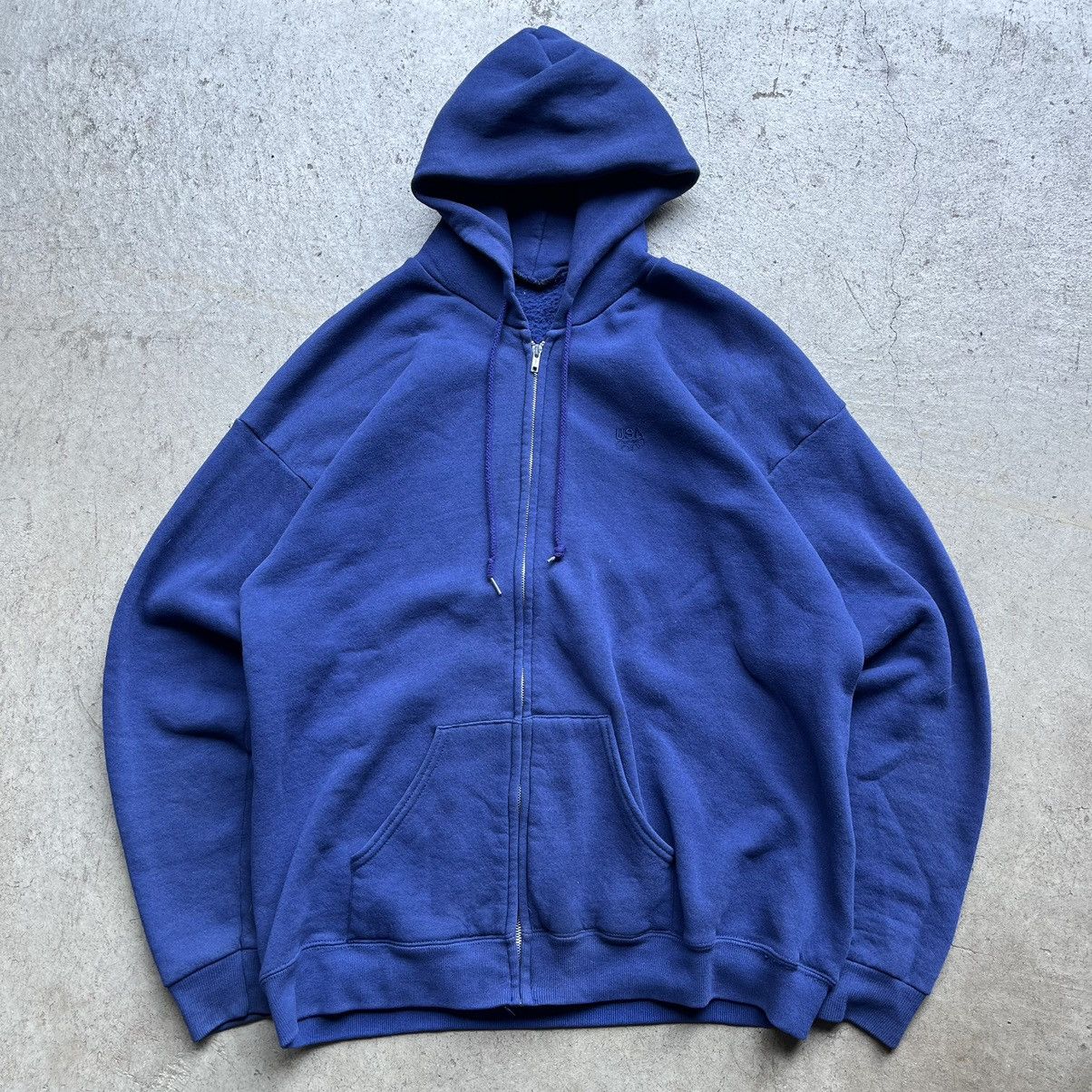 Vintage Crazy 90s Essential Boxy Zip Olympics Skate Faded Y2K Grunge ...