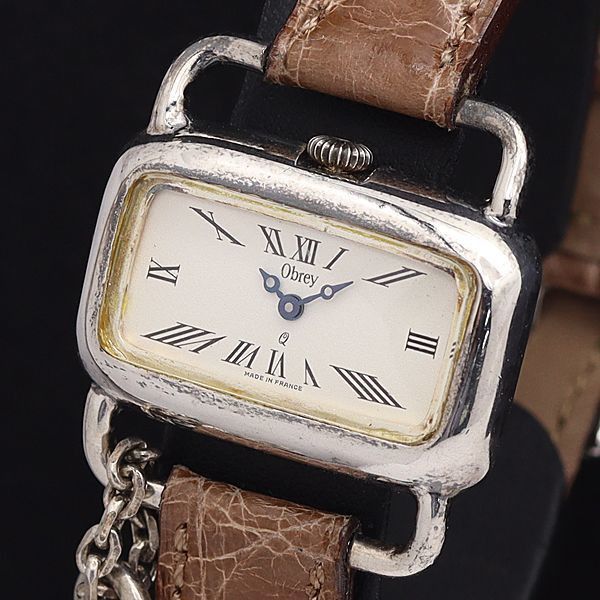Designer Vintage Modernist Obrey Sterling Silver Watch | Grailed
