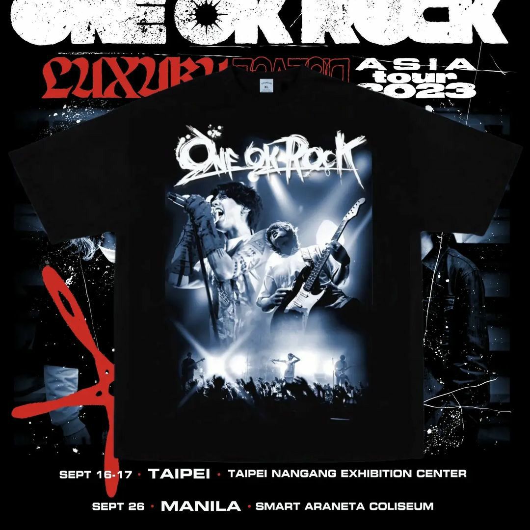Band Tees × Japanese Brand × Vintage ONE OK ROCK Tour Asia | Grailed