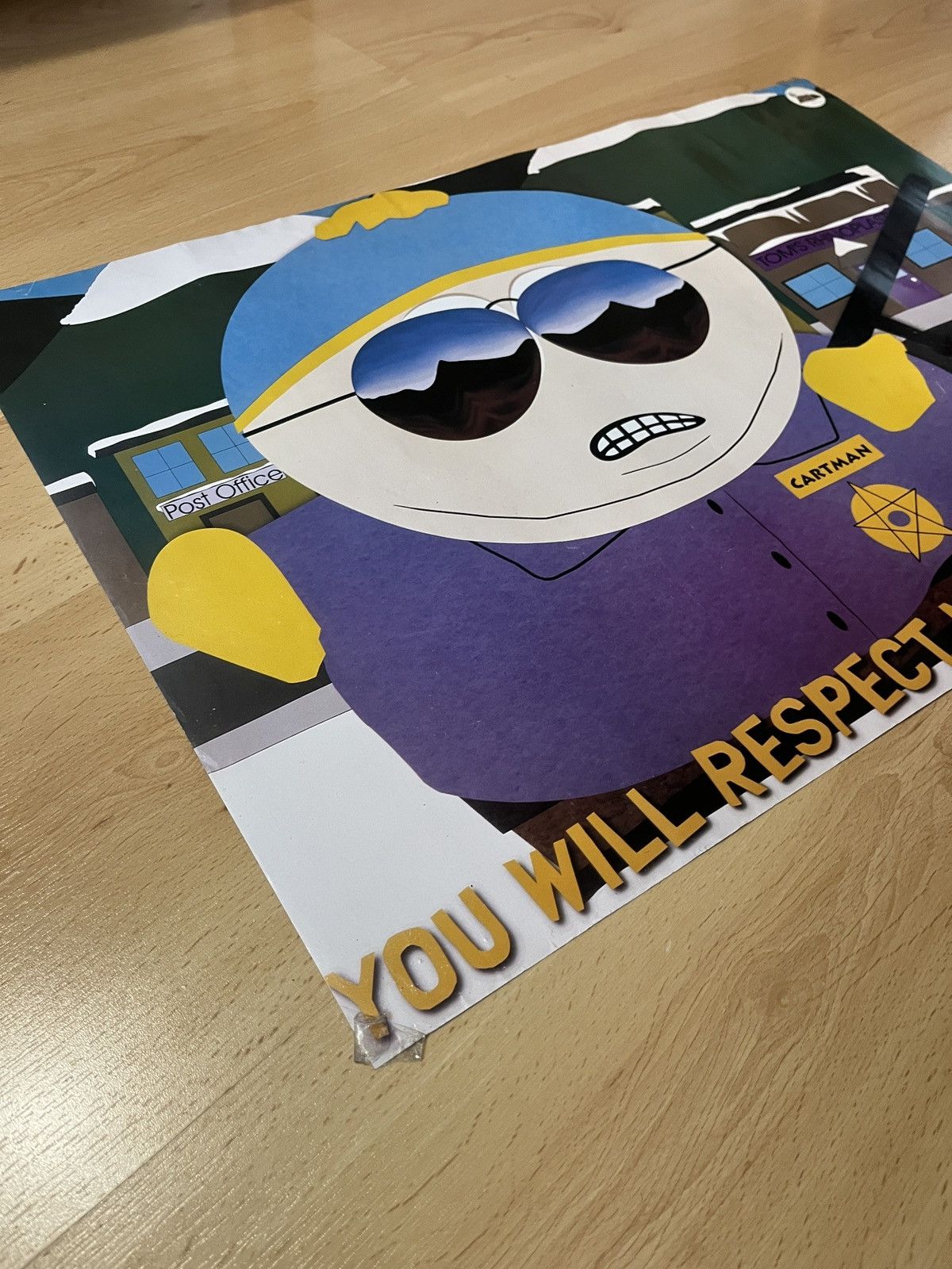 Cartoon Network Cartman South Park vintage poster | Grailed