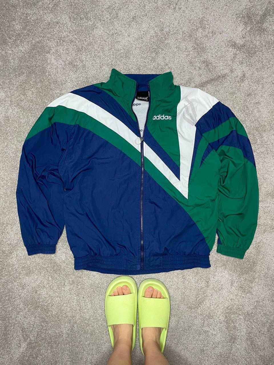 Adidas Vintage Jacket Adidas Nylon 90s Rap Style Swag Drip Drill | Grailed