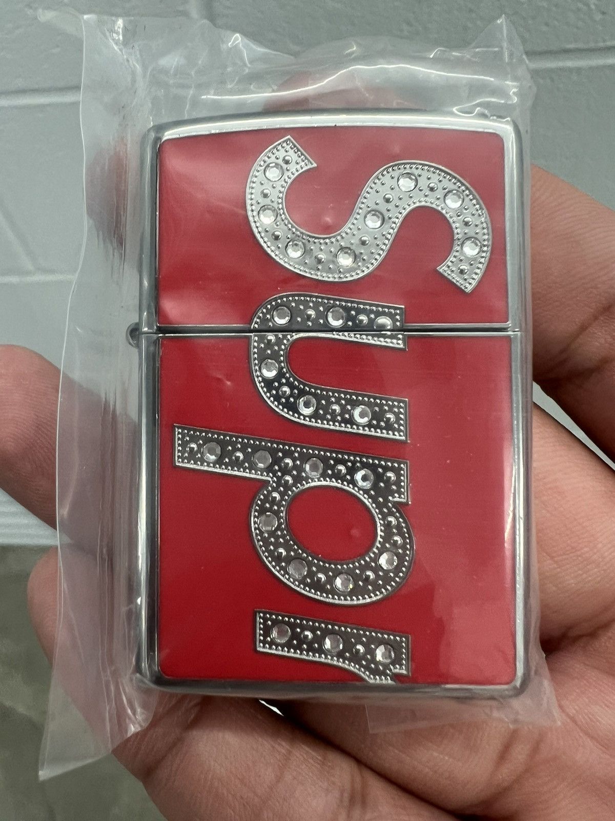 Supreme Supreme Swarovski Zippo Lighter Brand new | Grailed