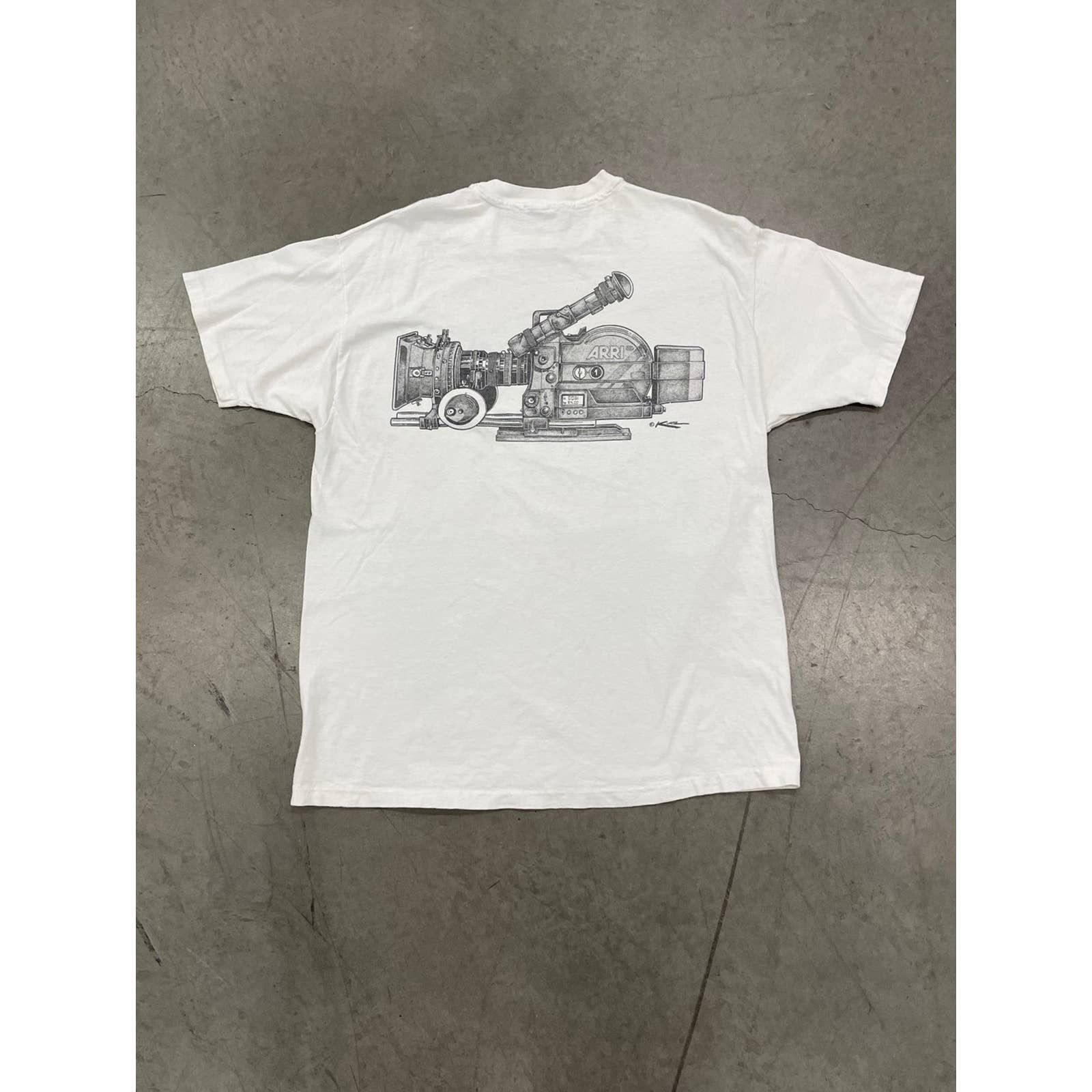 Hanes Vintage Arri film camera shirt men xl single stitch | Grailed