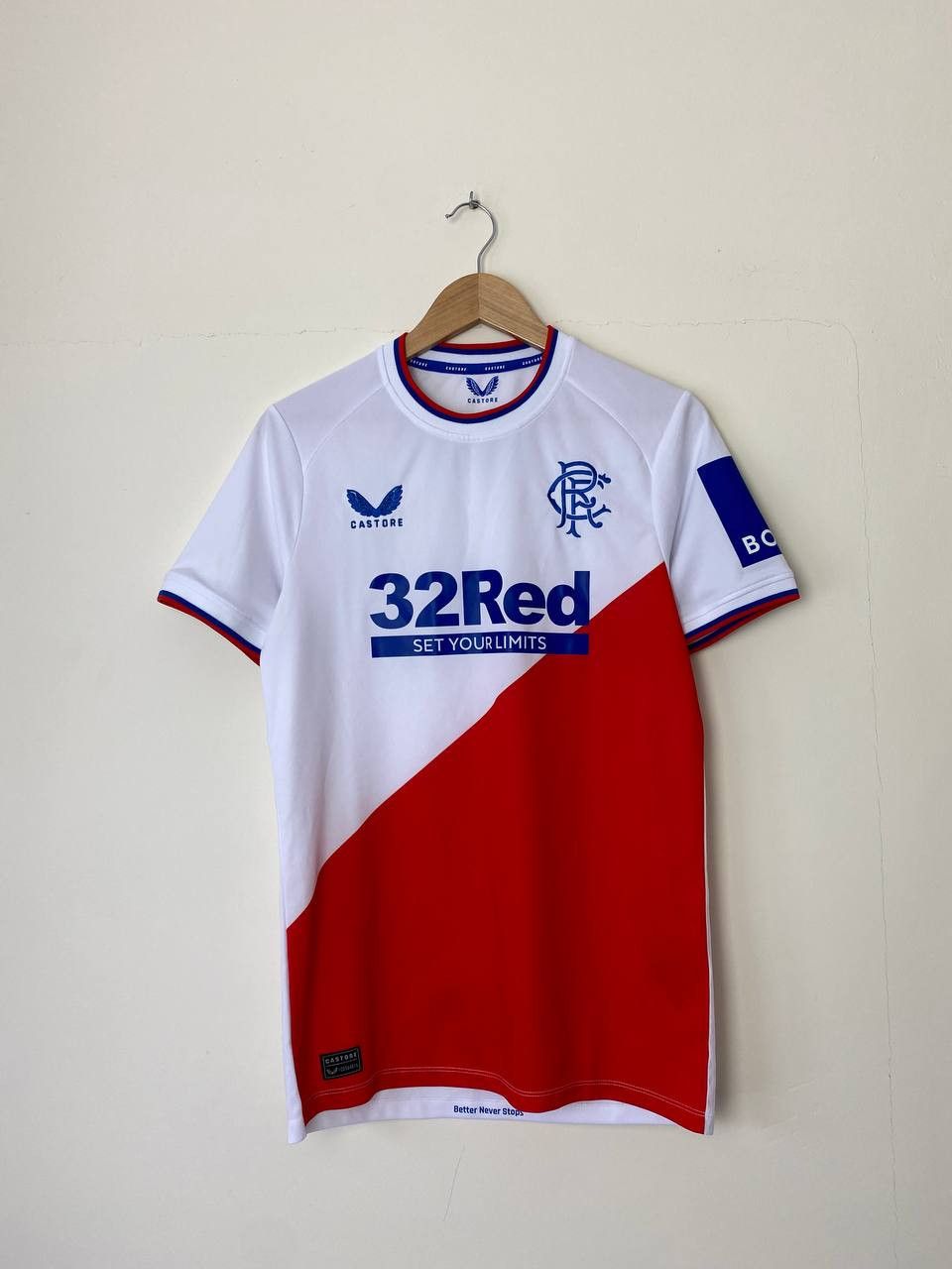 Castore × Soccer Jersey Castore Rangers 2022/2023 Away Football Shirt ...