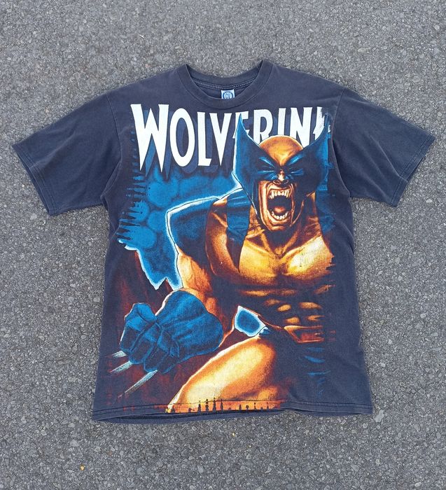 Vintage Vintage Resurreccion WOLVERINE VS SABERTOOTH bootleg mexa | Grailed