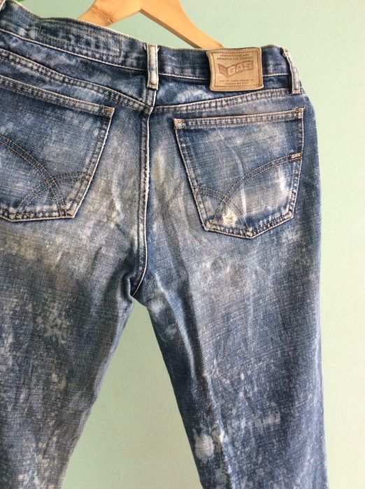 Gas Vintage Gas Blue Jeans Model Woodstock | Grailed