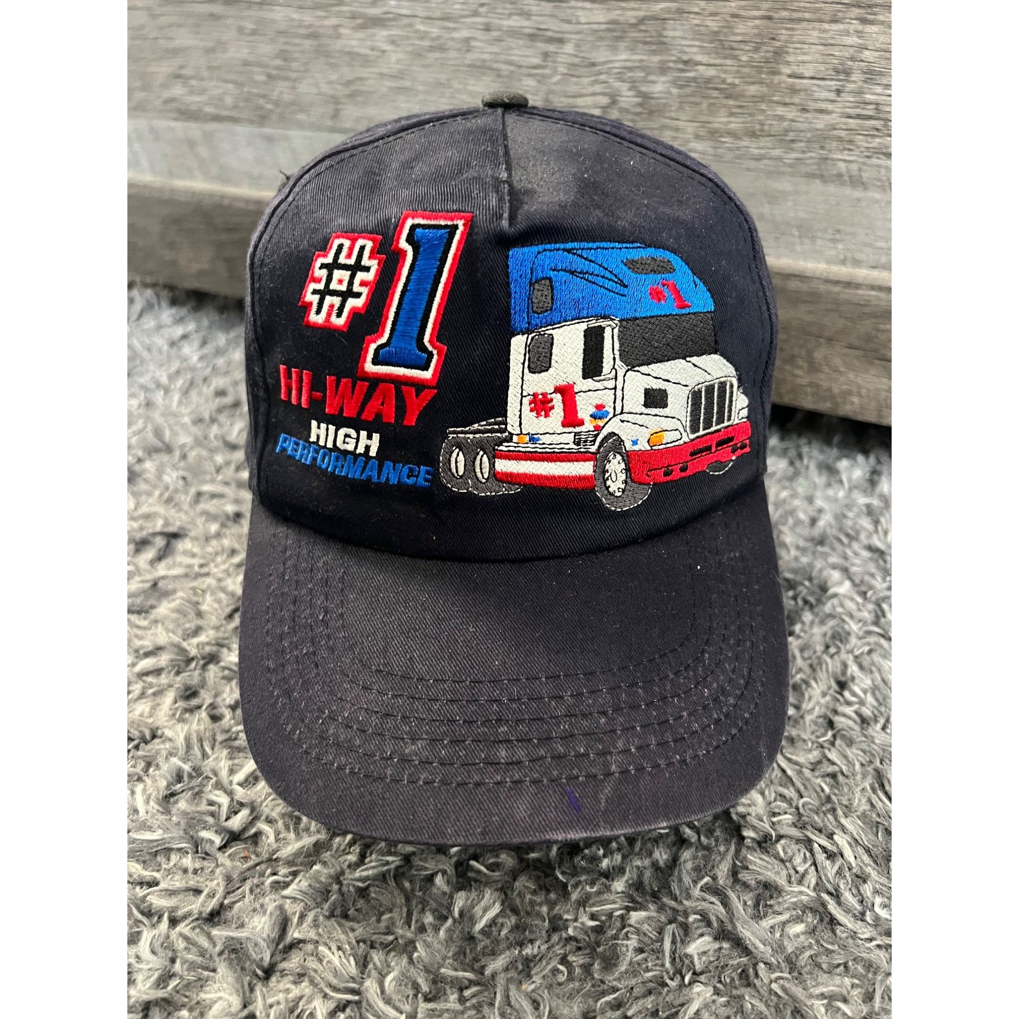 Other Vintage Hi-Way High Performance Tractor Trailer Snapback Hat ...