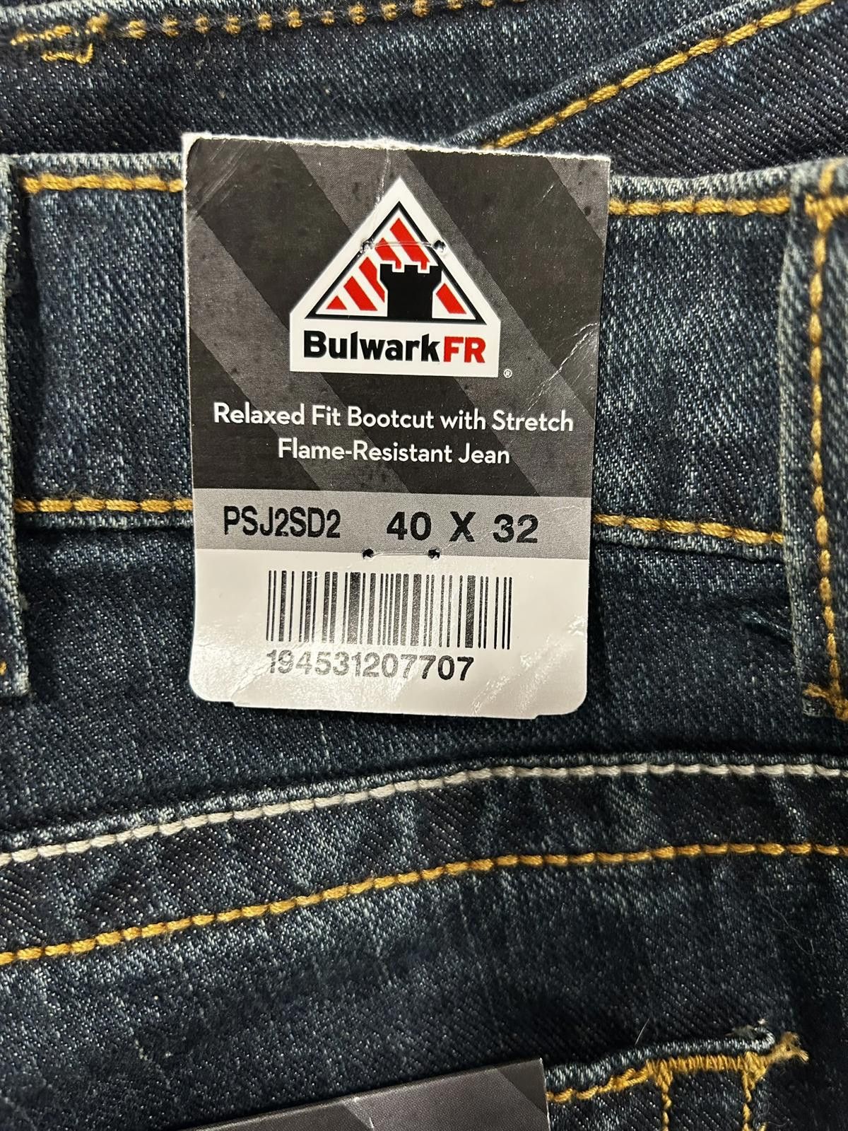 Bulwark NWT! Men's Bulwark FR Relaxed Fit Bootcut Jean with Stretch ...