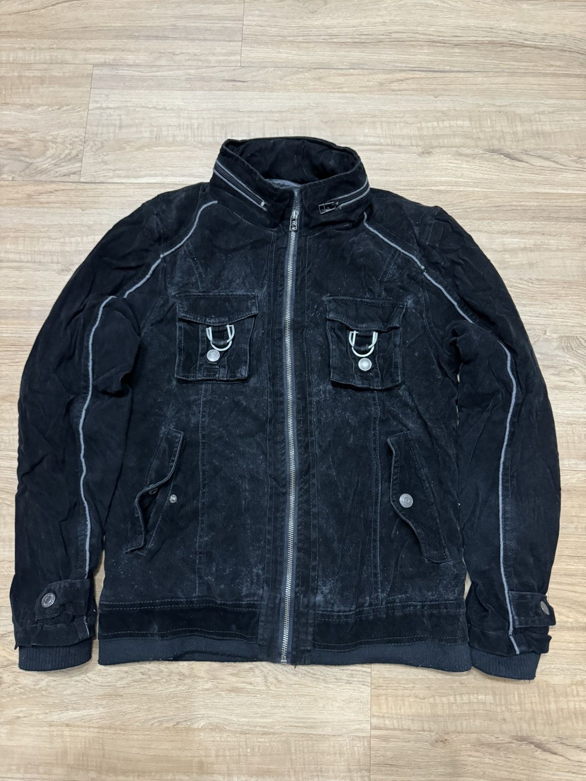 In The Attic × Streetwear In The Attic Gothic Emo Punk Jacket | Grailed