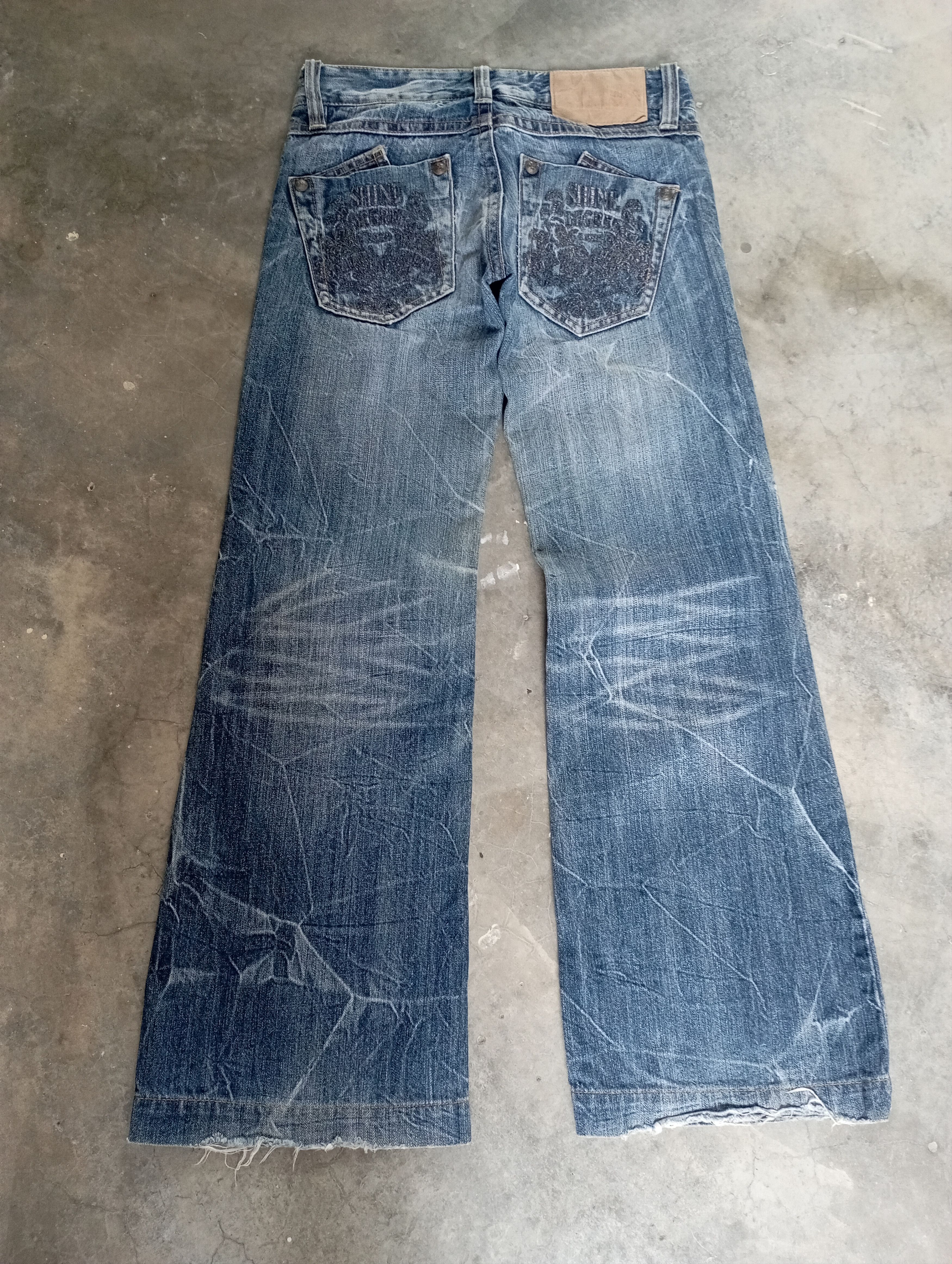 If Six Was Nine Flare Jeans Japanese Shine Degrees Jeans | Grailed