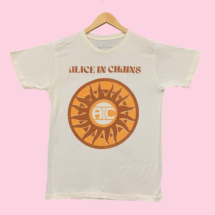 Rock Band Alice in Chains Sun Logo Heavy Metal Band Tee L | Grailed