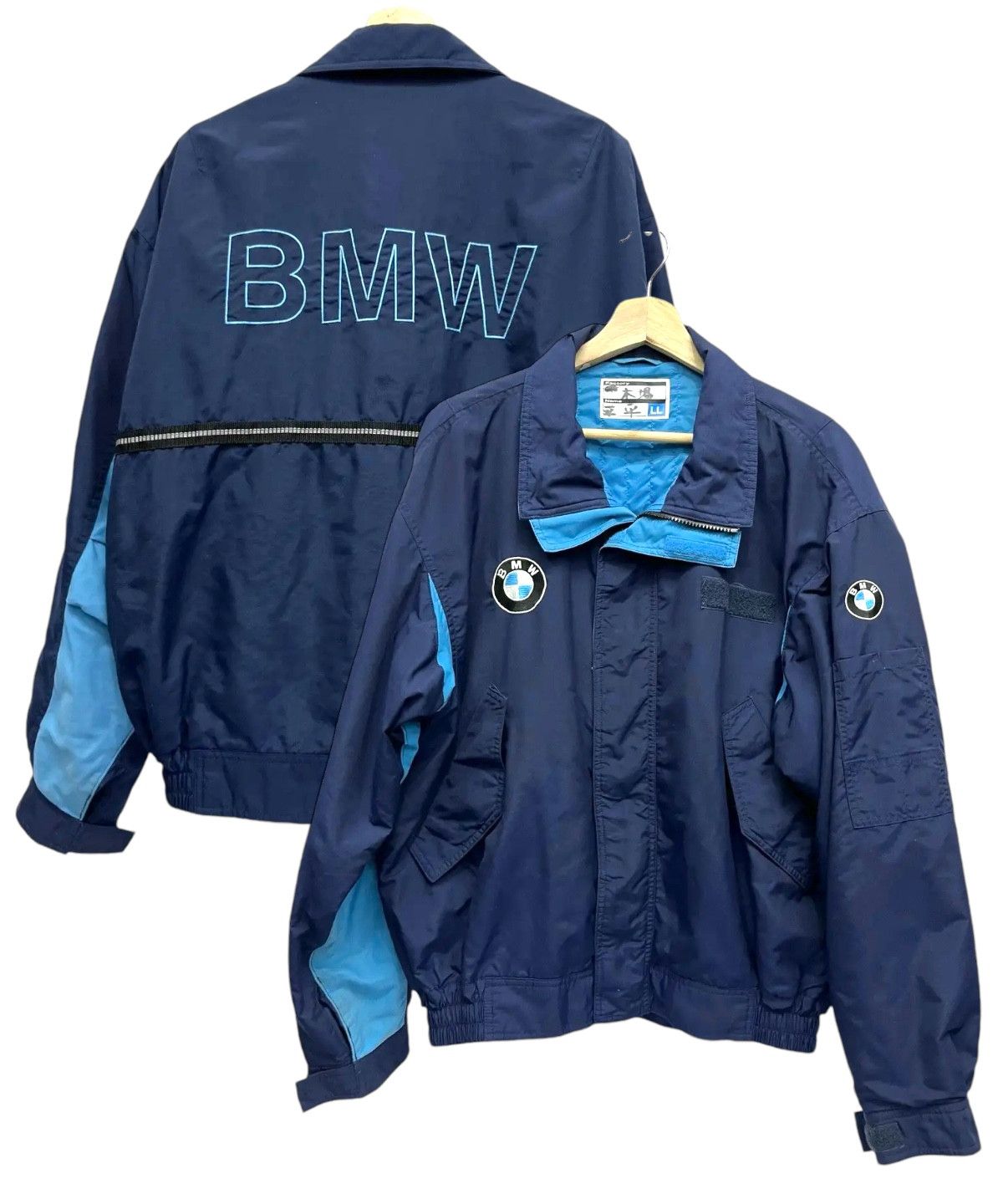 Bmw × Vintage × Workers 🔥RARE🔥Vintage BMW Japan Workwear Bomber Style ...