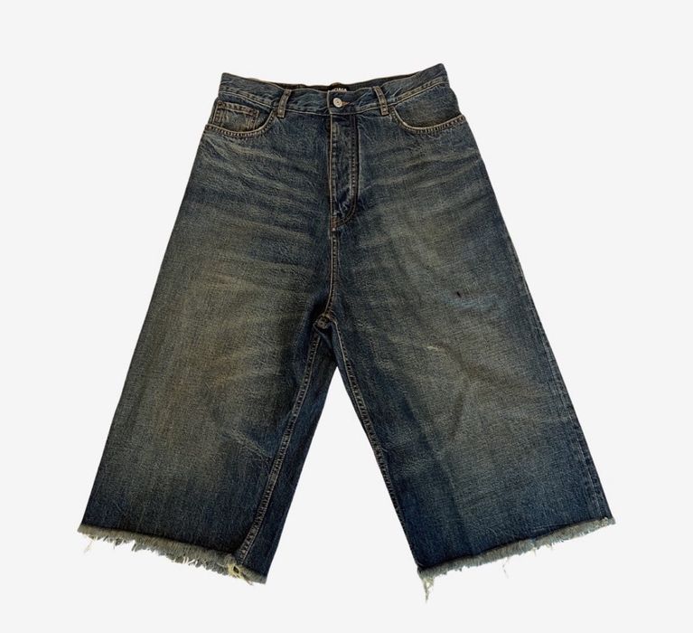 Balenciaga Balenciaga selvedge baggy jorts - Jean shorts | Grailed