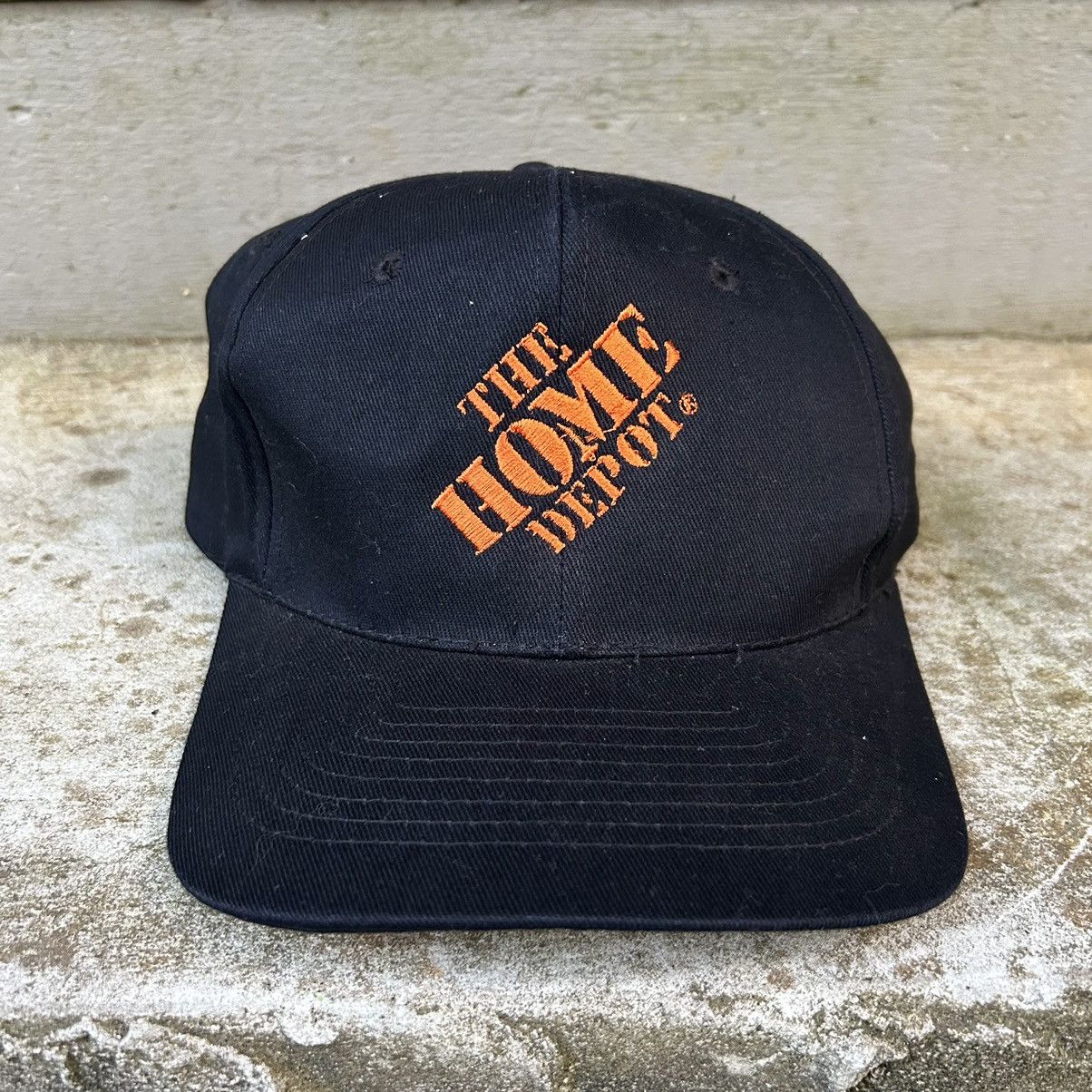 Vintage Vintage 90s The Home Depot Snap Back Work Hat | Grailed