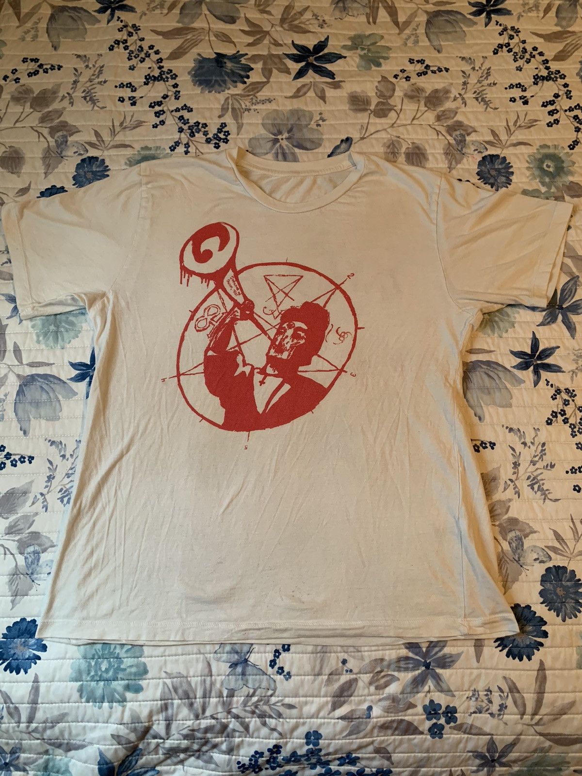 Playboi Carti × Streetwear × Vintage Inhuman Wrath Satanic Shirt ...