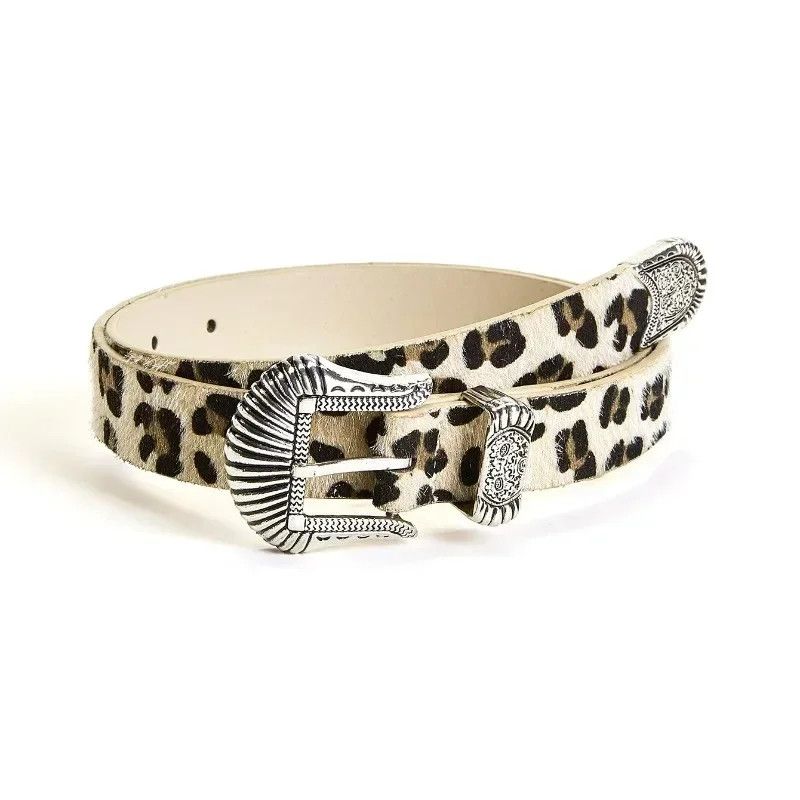 Designer × Streetwear 100cm Leopard Belt | Grailed