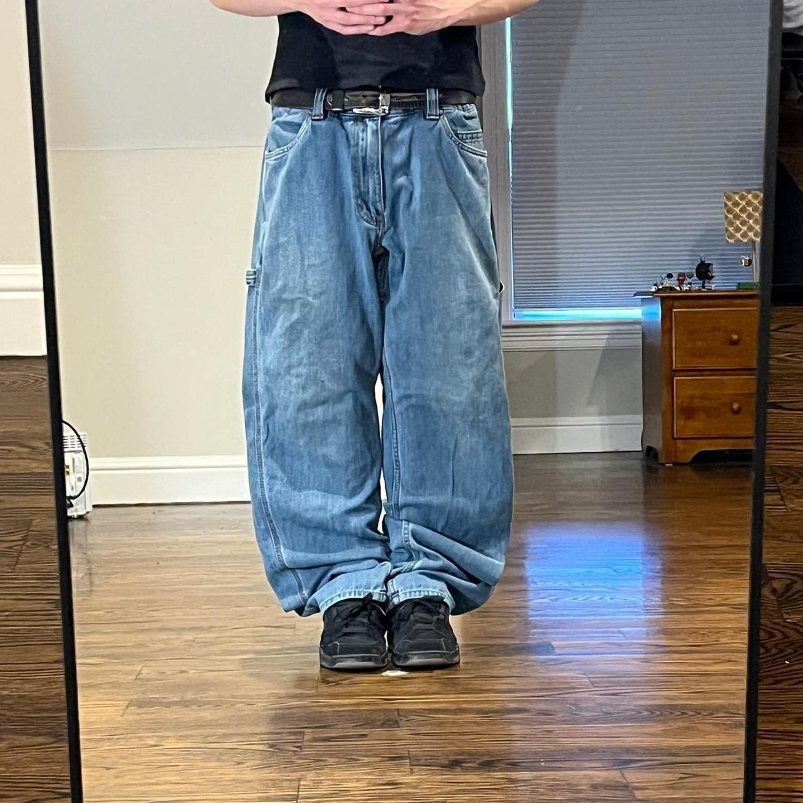 Vintage vintage 2000s baggy wide leg stonewash ridgecut carpenter je ...