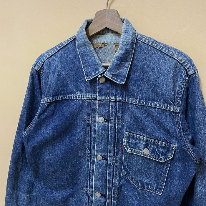 Levi's Vintage Levis Big E Type 1 Denim Jacket Japan Sun Faded | Grailed