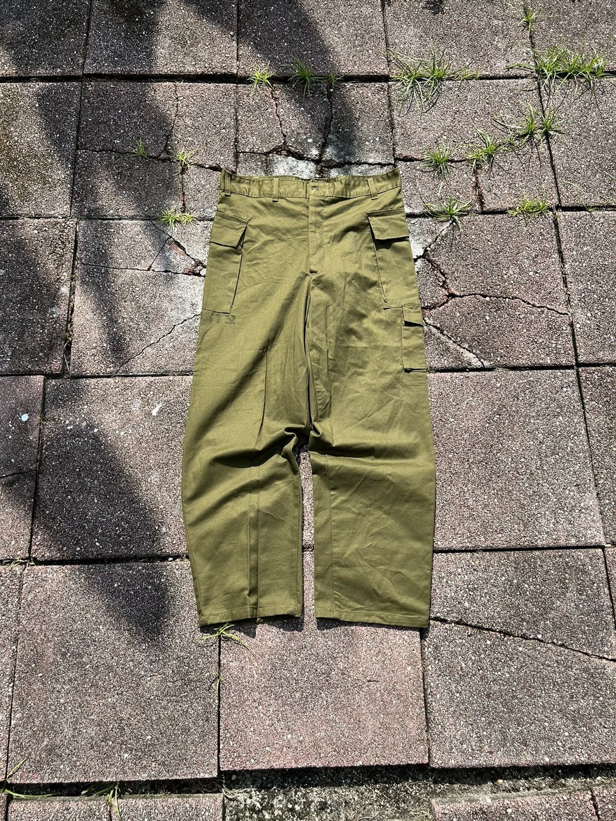 Vintage Vintage 80s Military Israel Military Cargo Pants | Grailed