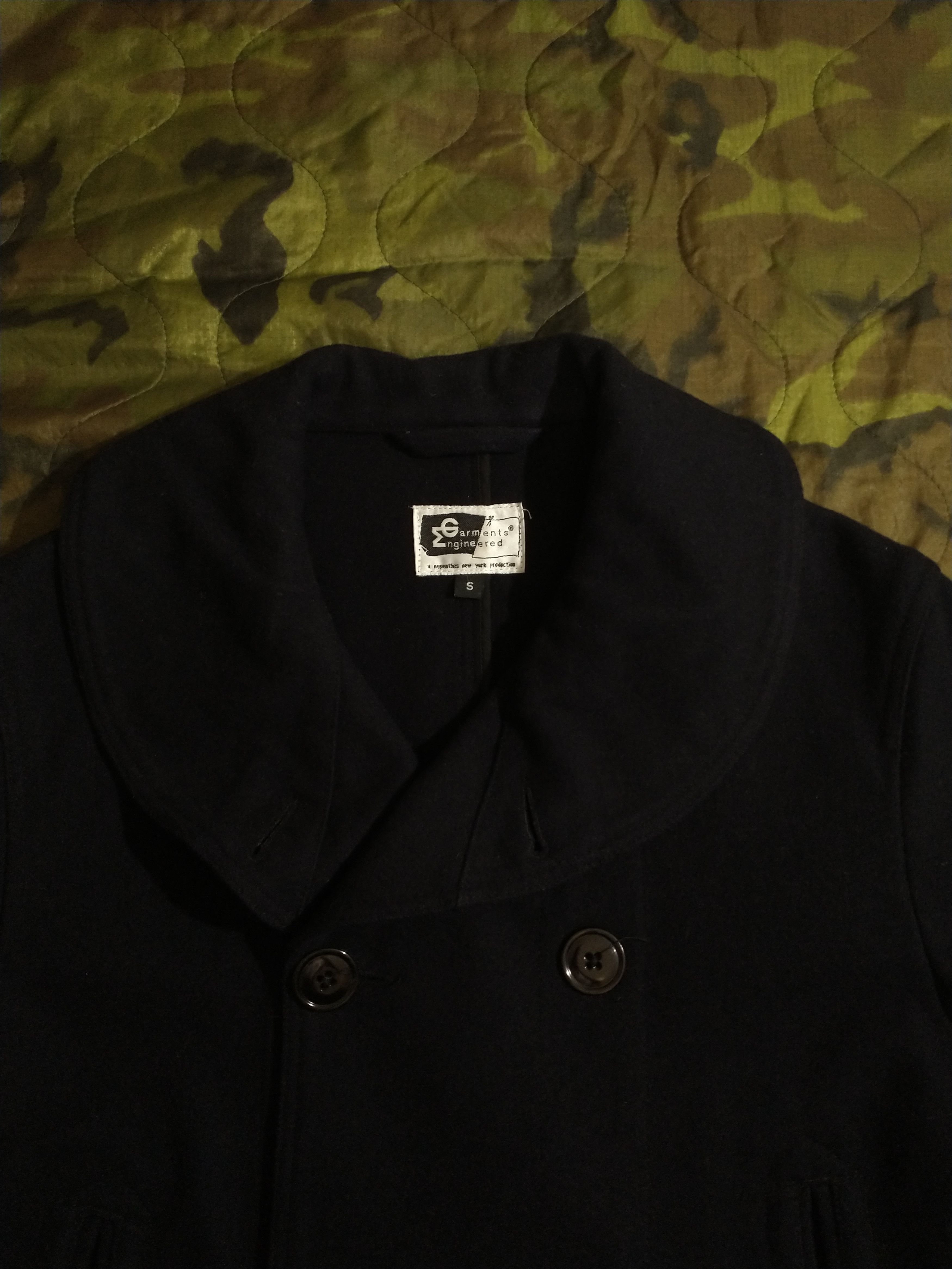 Engineered Garments Unlined Wool Peacoat/Jeep Jacket | Grailed