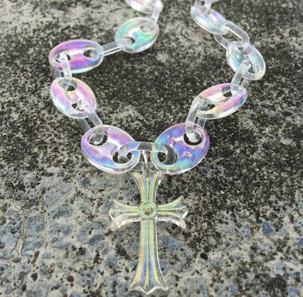 Designer Opium Swag Y2K Cross Necklace | Grailed