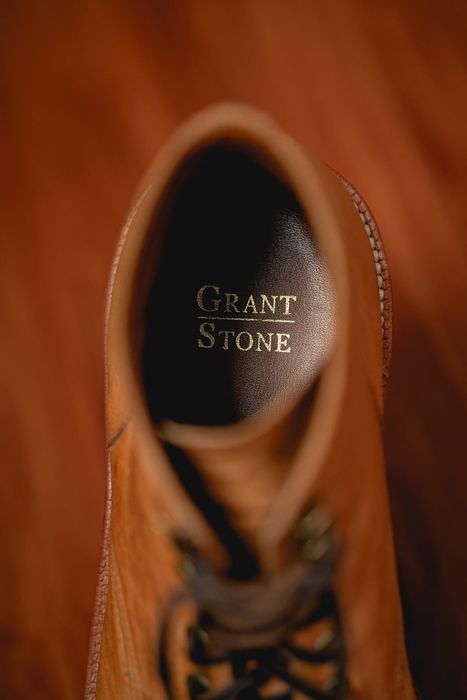 Grant Stone Grand Stone Ottawa Boot Natural Kangaro Leather Original ...