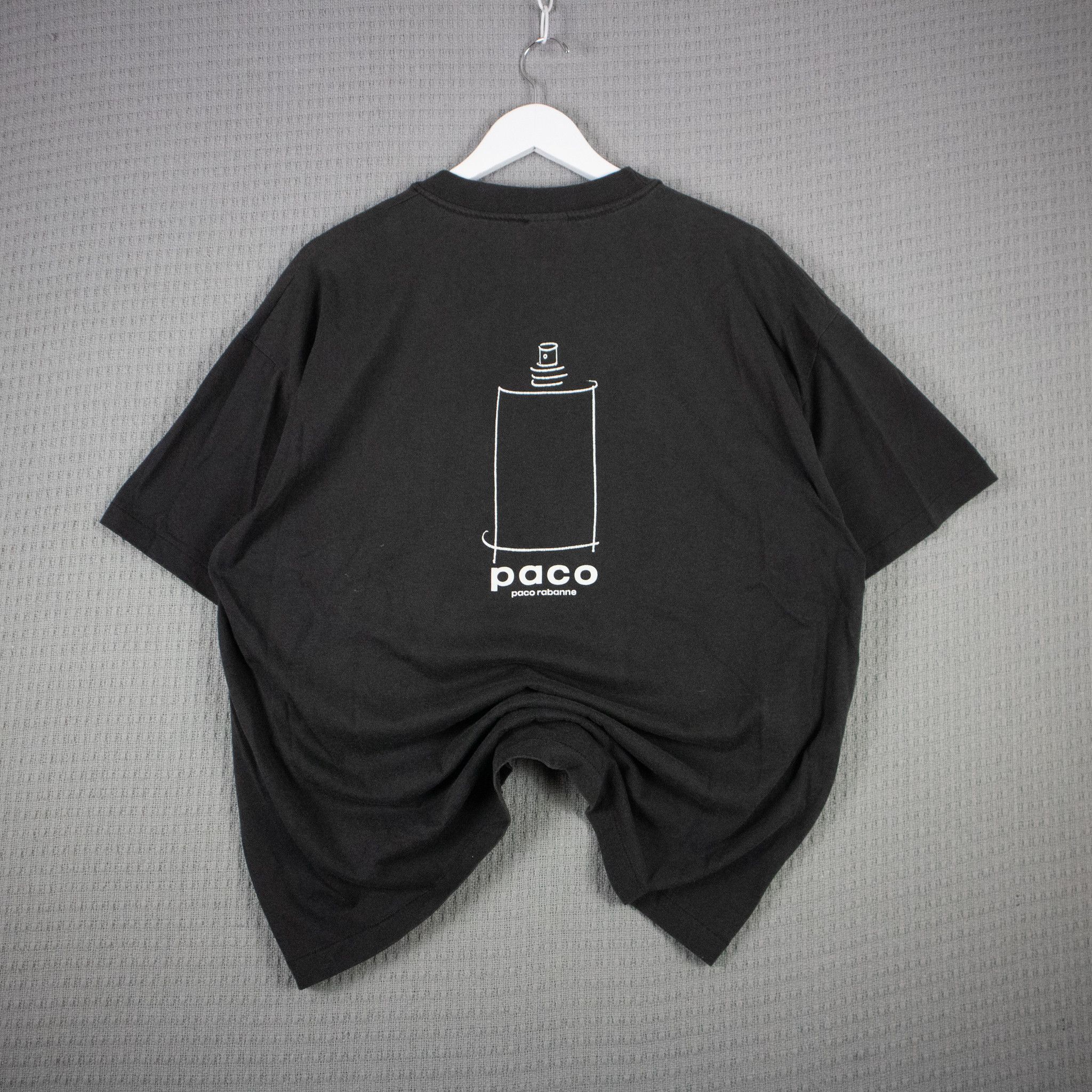 Hanes × Streetwear × Vintage Hanes Paco Rabanne Perfume Single Stitch ...
