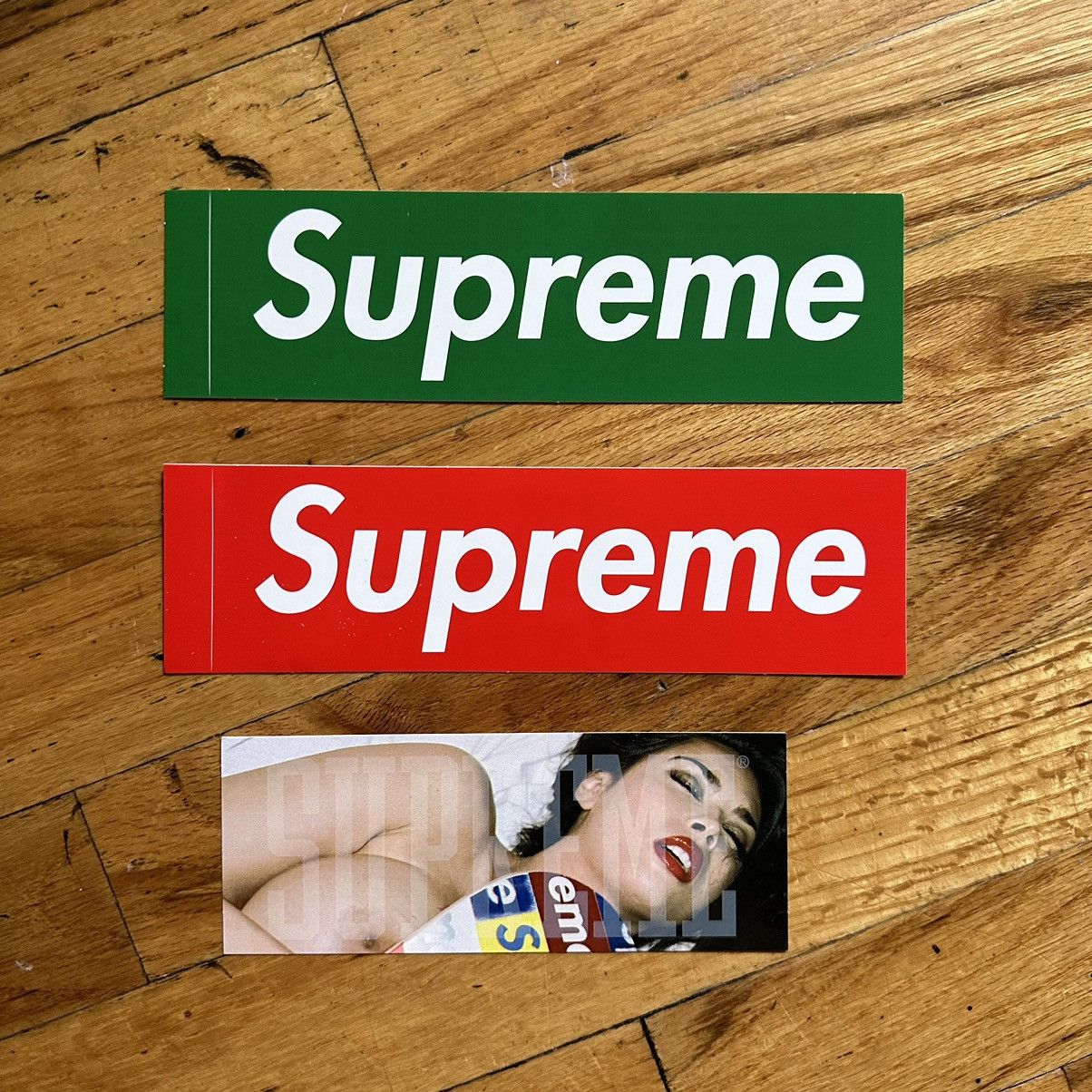 Supreme FW24 sticker set | Grailed